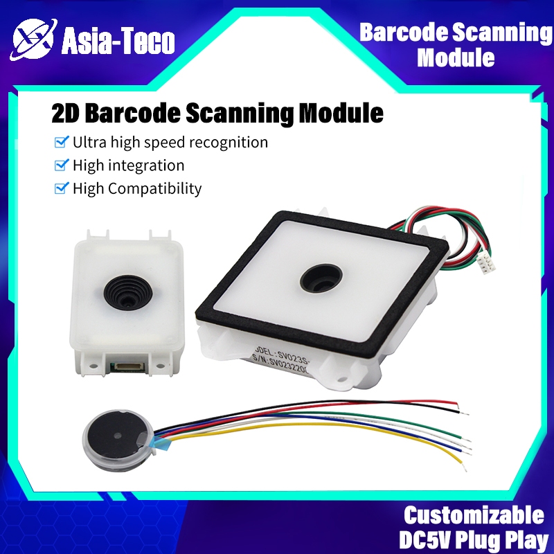 UART Barcode Scanner QRcode Reader Module QR Code Bar Code Reader For ...