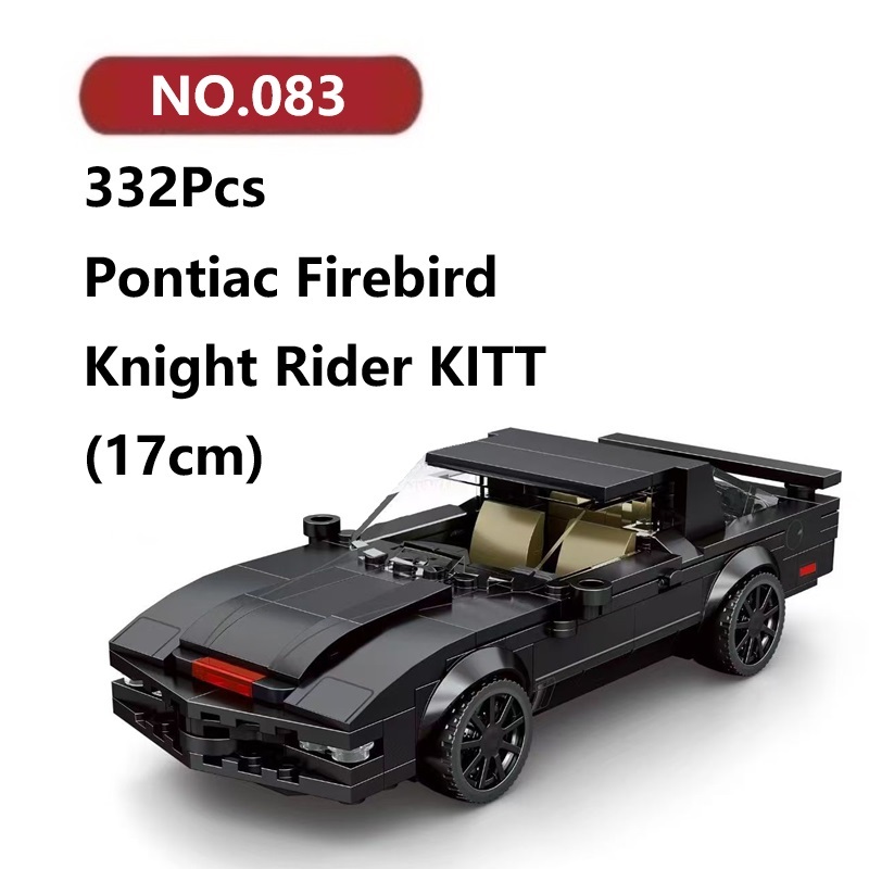 KITT Pontiac Firebird Knight Rider Building Blocks 332 Pcs Keep My ...