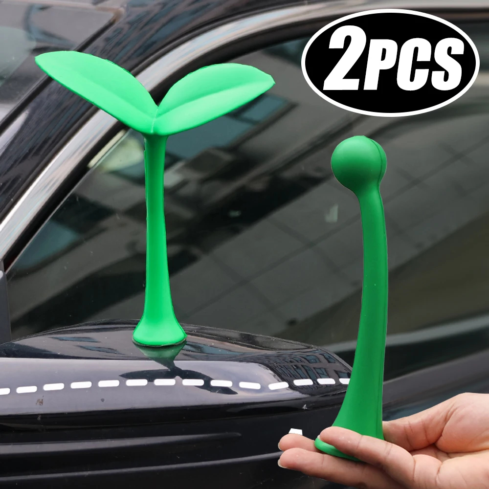 Creative 3D Personalized Bean Sprouts Sapling Car Roof Decoration ...