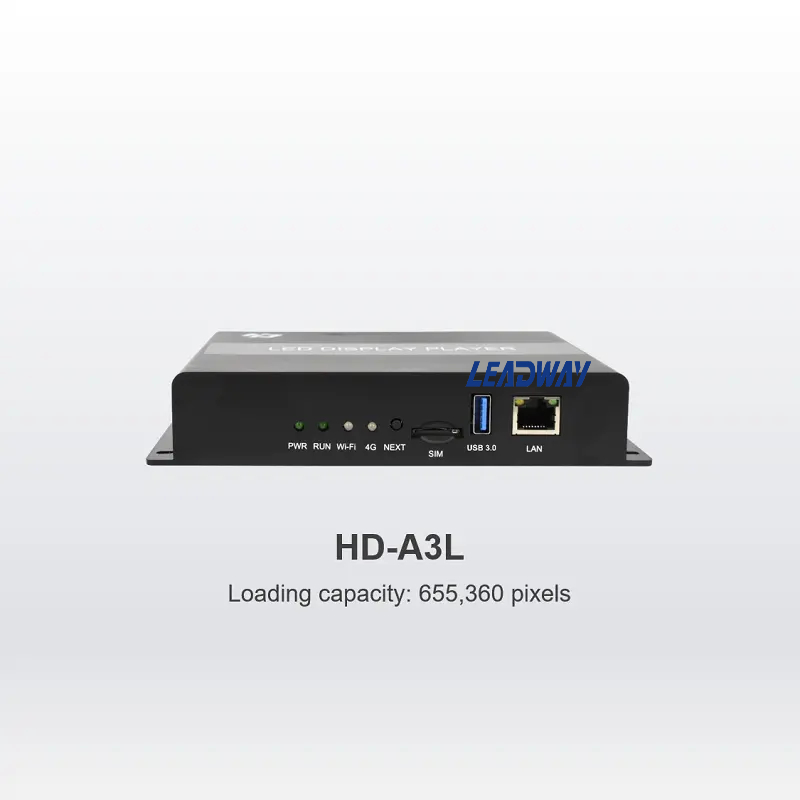 Huidu HD-A3L HD-A4L HD-A5L Led Wall Screen Panel Multimedia Player WIFI ...