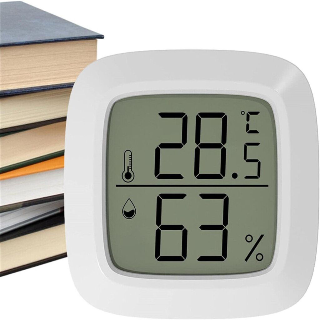 Digital Temperature Humidity Meter Sensor Thermometer Hygrometer Room ...