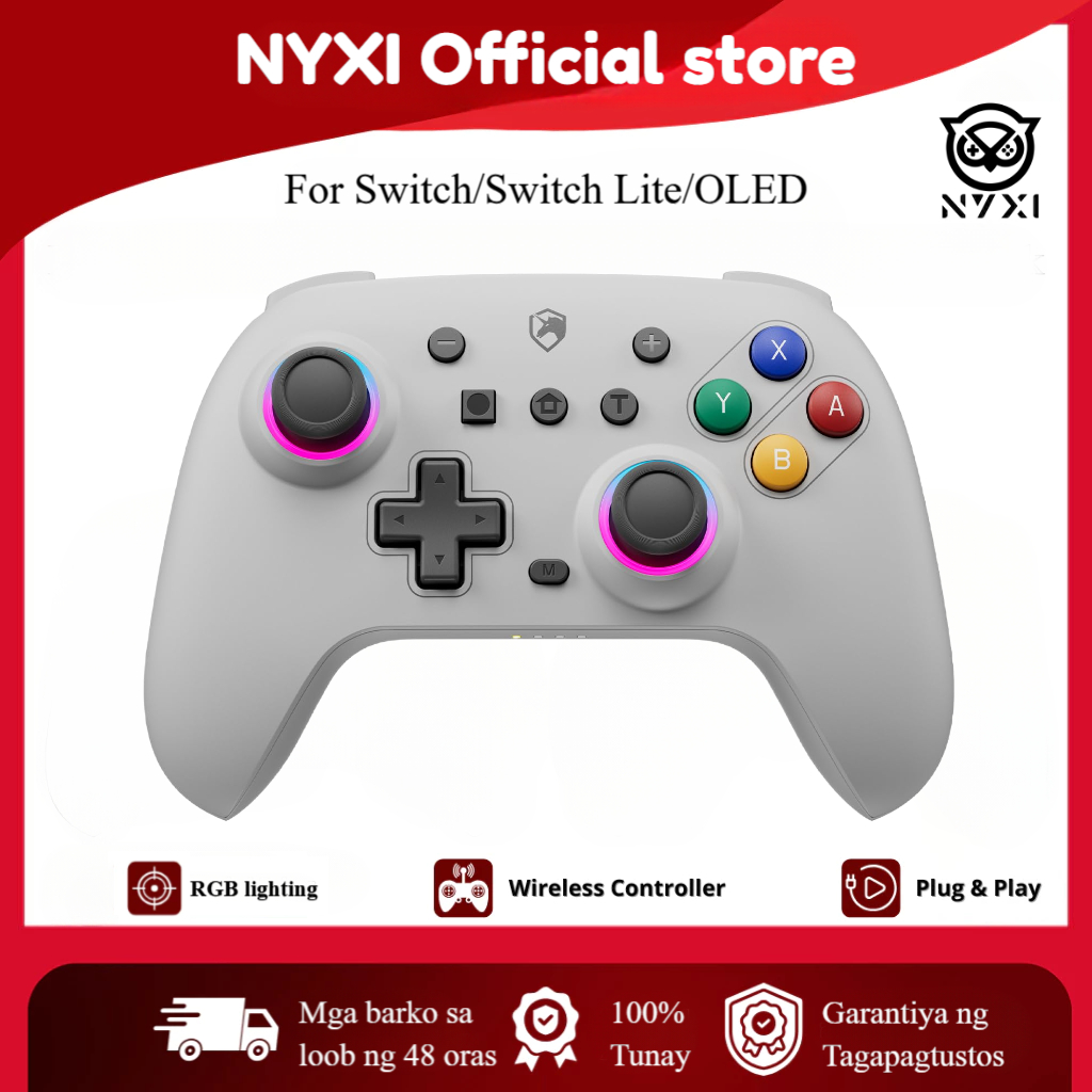 [BEST SELLER] NYXI Wireless Pro Controller for Nintendo Switch/Lite/OLED – Gaming Controller ...