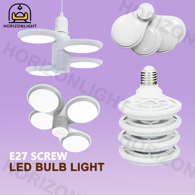 Super Bright LED Bulbs E27 Light Bulb Folding Flying Saucer Lamp Saving ...