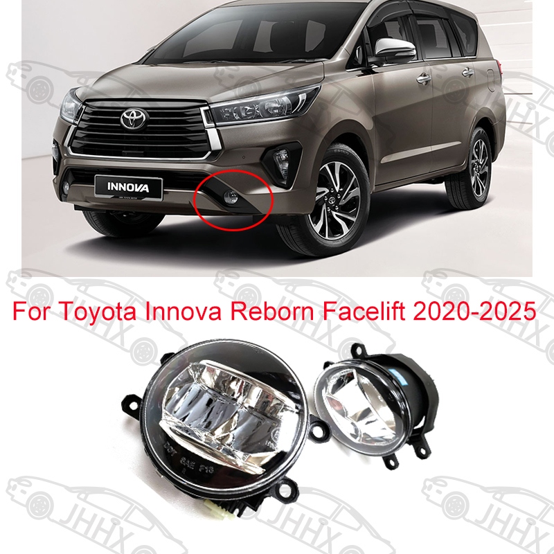 LED fog lamp fog light For Toyota Innova Reborn Facelift 2020 2021 2022 ...