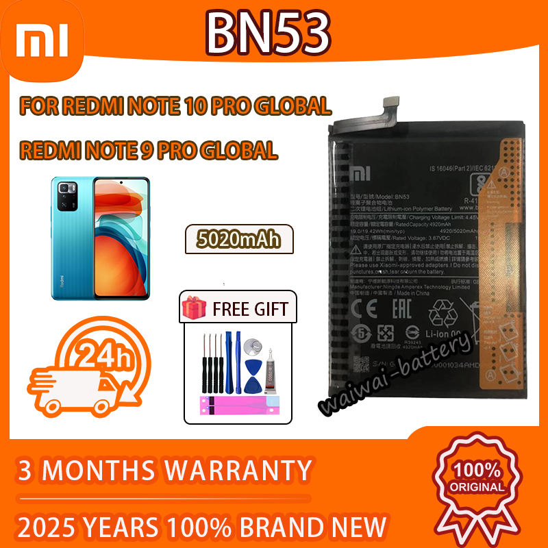 Xiaomi Redmi note 9 Pro/note 10 Pro battery original replacement/Model ...
