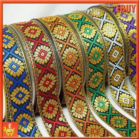 ETHNIC TRIMMINGS garland LEI RIBBON SPEAKER GRADUATION SASH LEI SOLD ...