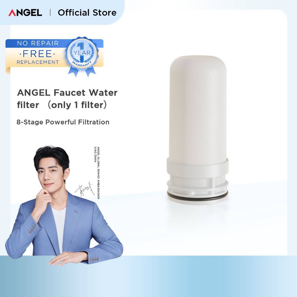 ANGEL Water Filter for Sink, 792-Gallon Faucet Mount Water Filtration ...