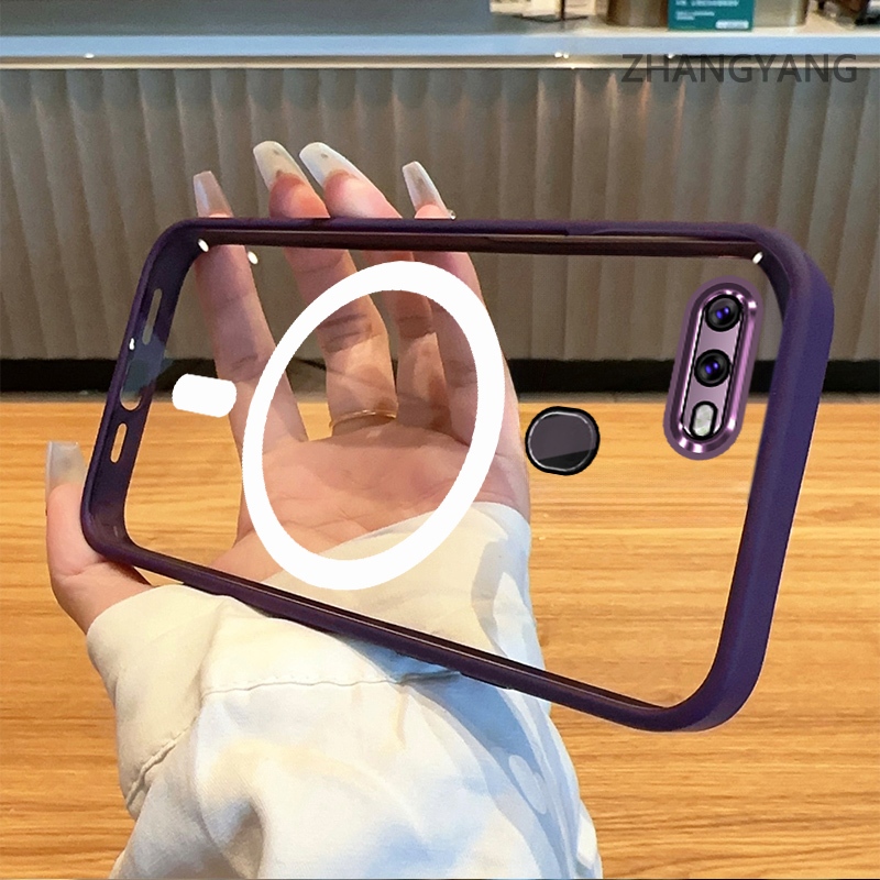 Case For OPPO A5S A12 A7 F9 Silicone TPU anti drop phone case with ...