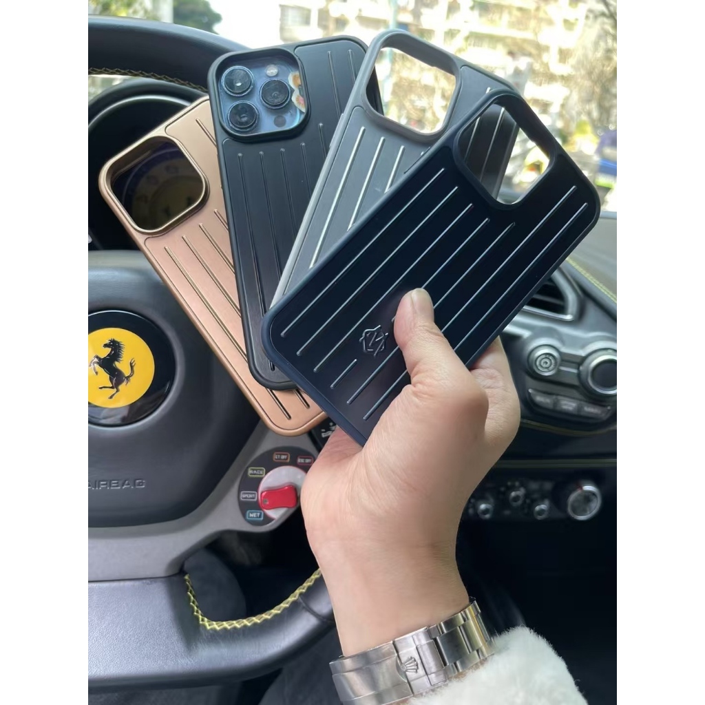 Fashion Suitcase Silicon Case For iPhone 16 Pro Max Casing phone iPhone ...