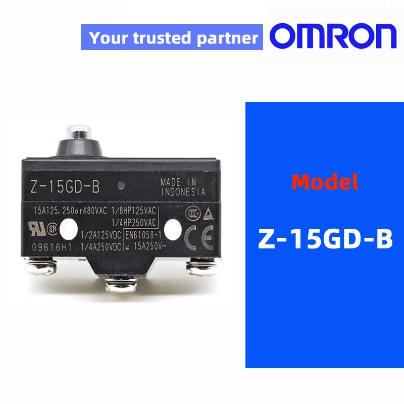 Original Omron Z-15GW22-B Z-15GQ22-B Z-15GW2-B Z-15GD-B Z-15GW2277-B Travel Switch Micro Switch ...