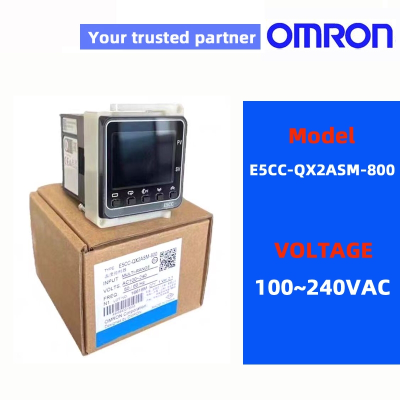 OMRON E5CC-RX2ASM-800 E5CC-QX2ASM-800 Digital Temperature Controller ...