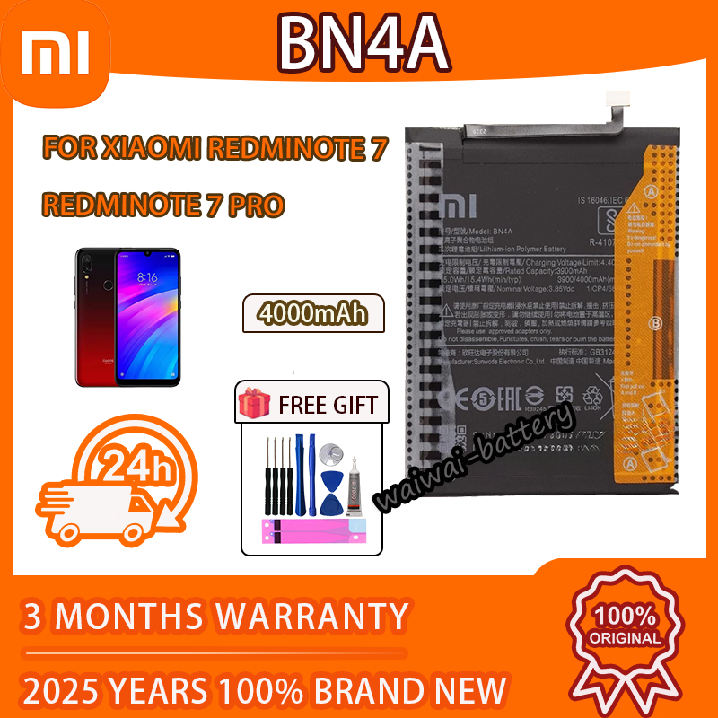 Xiaomi Redmi Note 7/Note 7 Pro battery original replacement/Model BN4A ...