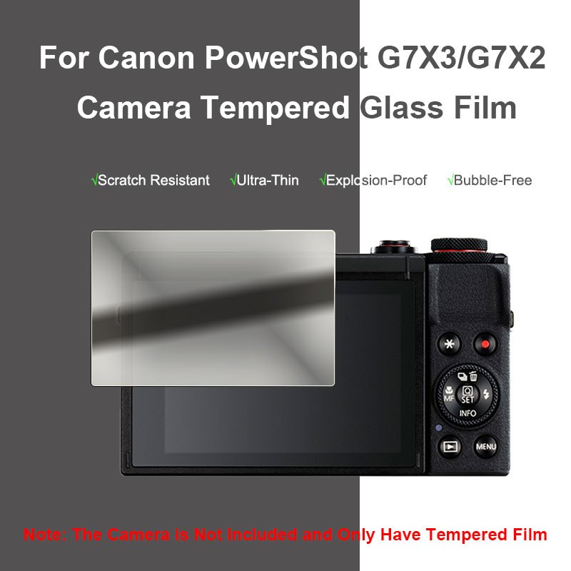 (NO Have Camera) Screen Protector for Canon G7X2 G7X3 G7X Mark II G7X ...