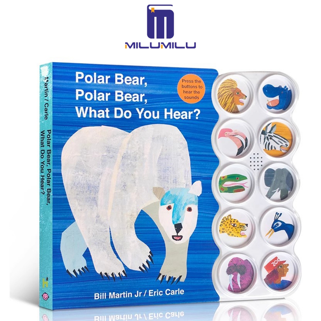 Polar Bear, Polar Bear What Do You Hear? Board book by Bill Martin Jr ...