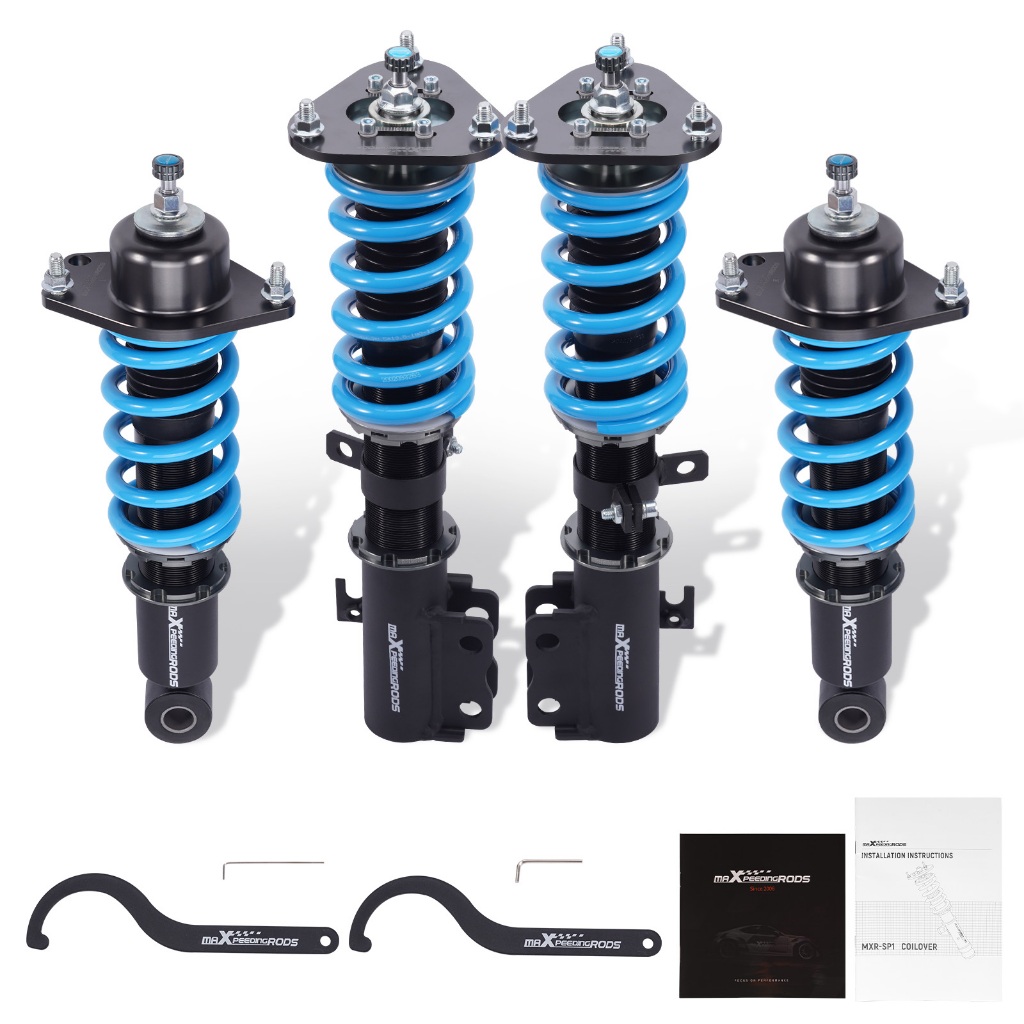 maXpeedingrods T6 Series 24 Way Racing Coilover Shock+Spring for Toyota ...