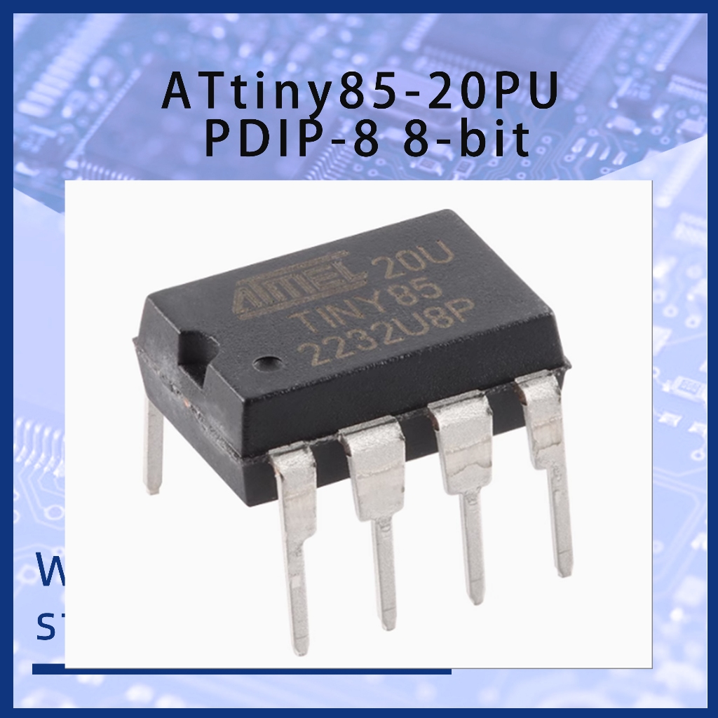 ATtiny85-20PU PDIP-8 8-bit AVR microcontroller chip | Shopee Philippines