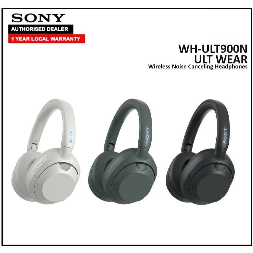 Sony ULT WEAR ULT900N Wireless Noise-Canceling Headphone 50Hr ...