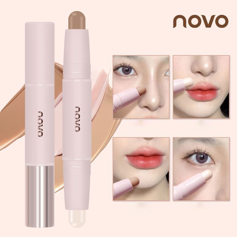 NOVO Dual Head Highlighter And Contours Stick Shape The Face Silky ...
