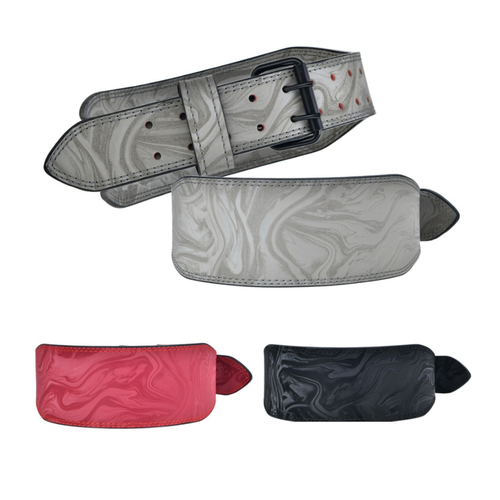 Narrow Sports Belt Soft Waist Support Leather Fitness Belt Squat Belt ...