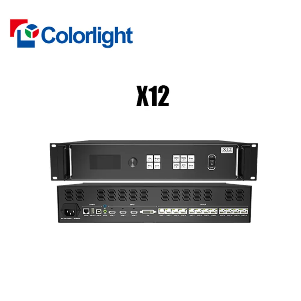 ColorLight X8/X8m X12/X12m All-in-One LED Video Processor Full Color ...