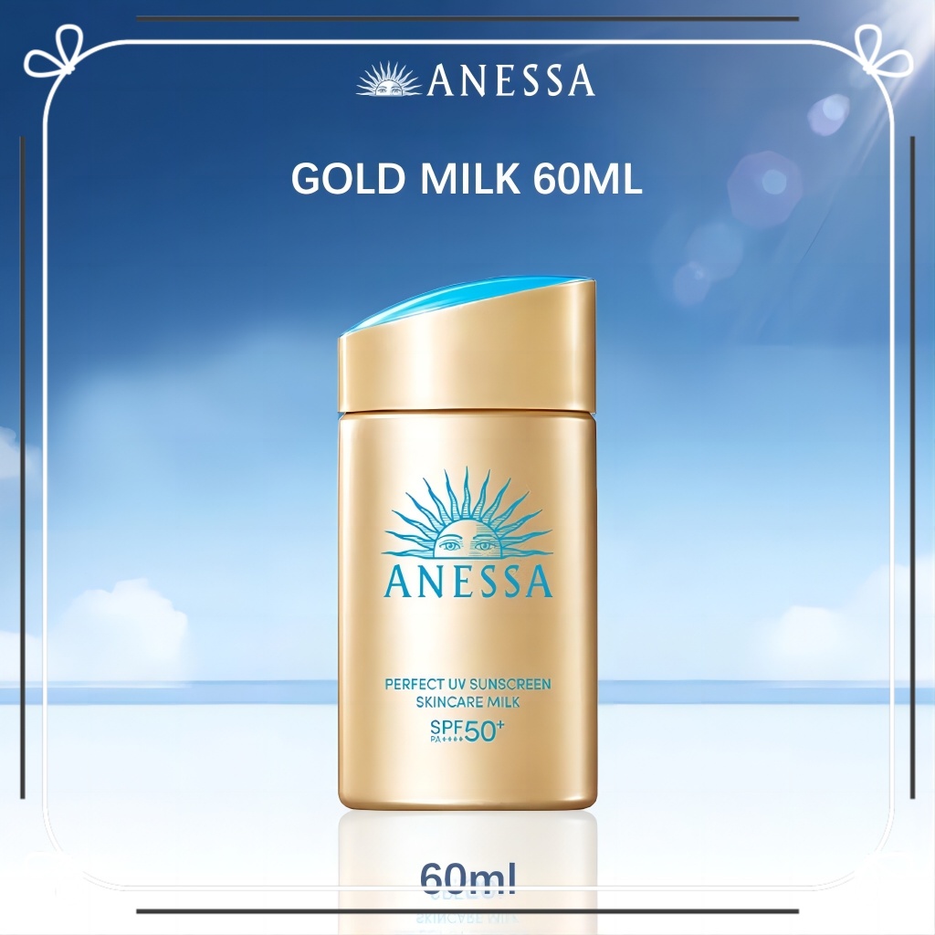 Anessa Perfect UV Sunscreen Skincare Milk 60ml 50 SPF Sunscreen With ...