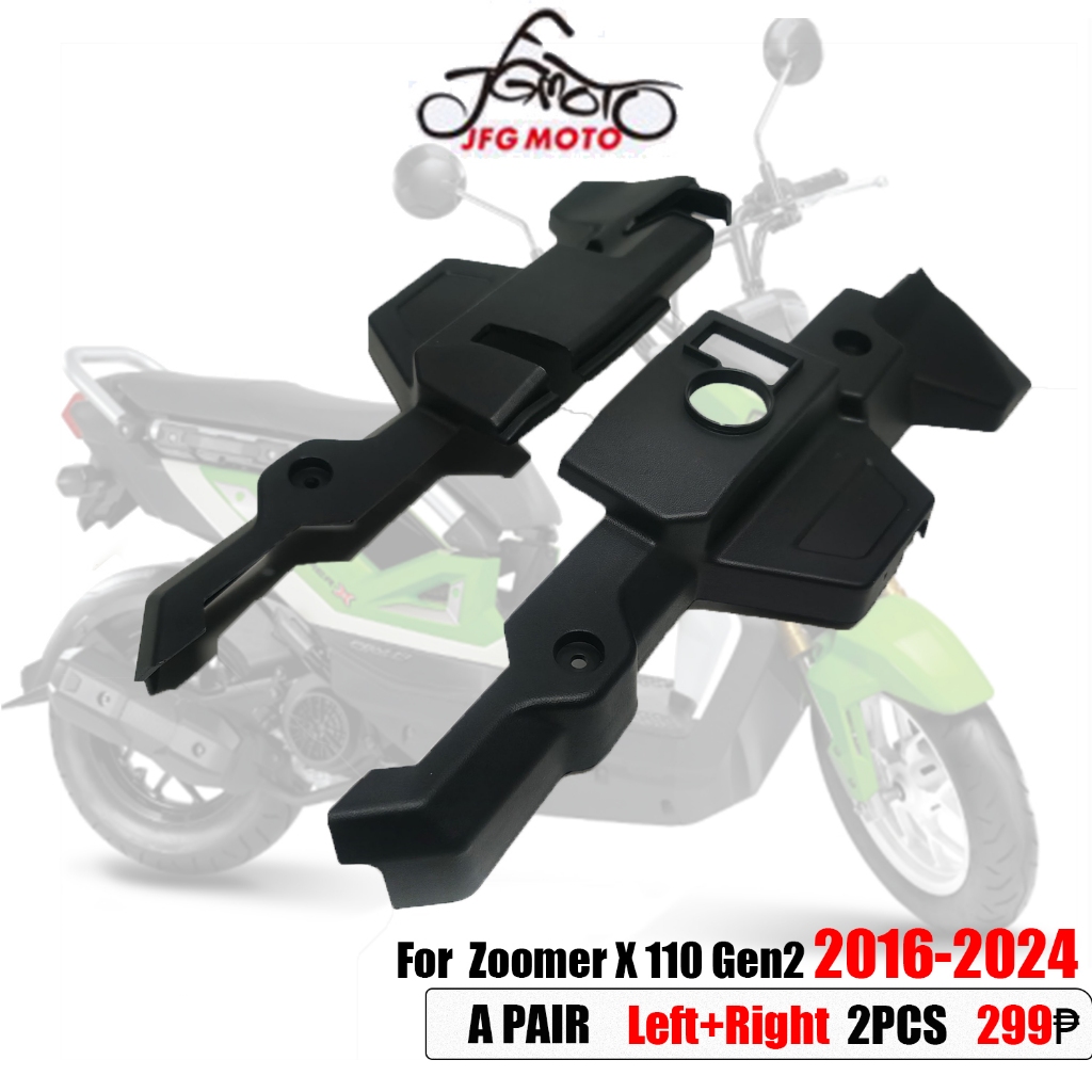 2PCS Seat Cushion Bracket Cover For Honda Zoomer X 110 GEN2 2016 2017 ...