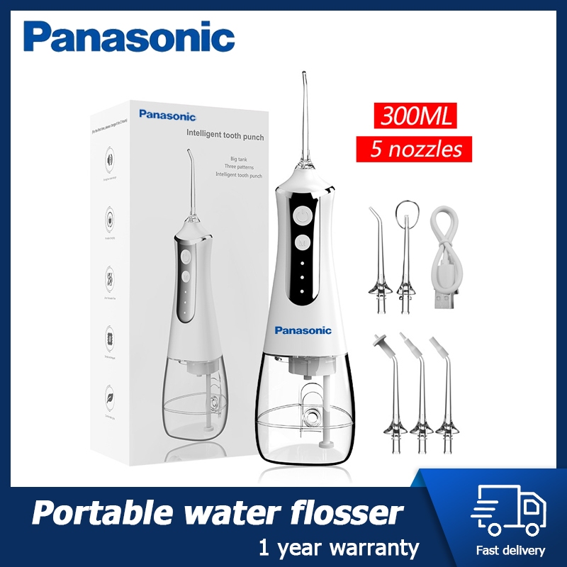 Panasonic Portable Power Water Flosser Dental Water Floss for Teeth ...