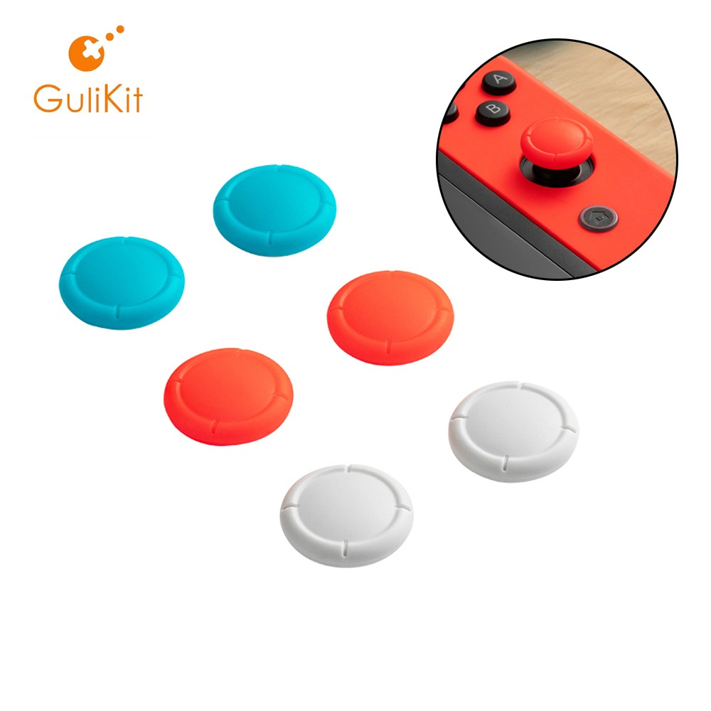 Gulikit NS42 Hall Effect Joystick Thumb Grip Caps for Nintendo Switch ...