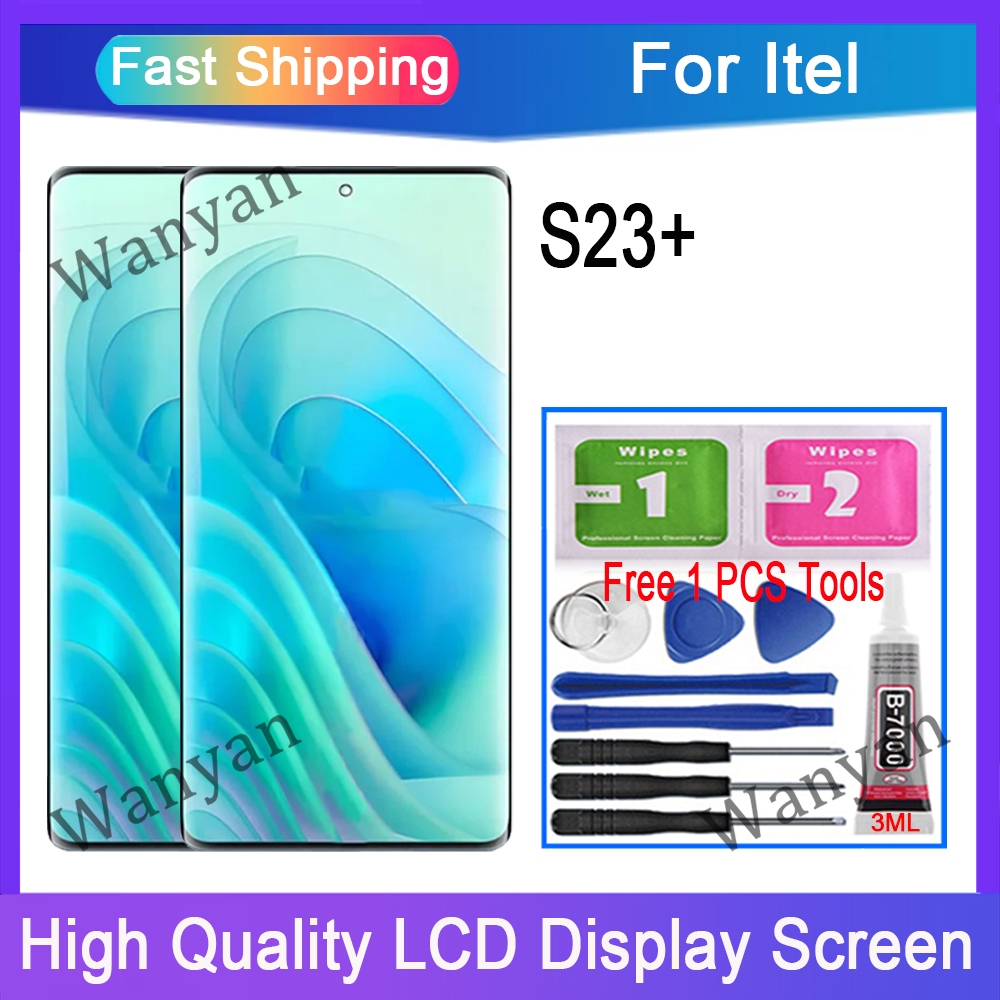 OEM For AMOLED/TFT Itel S23+ S23 Plus S681LN LCD Touch Screen ...