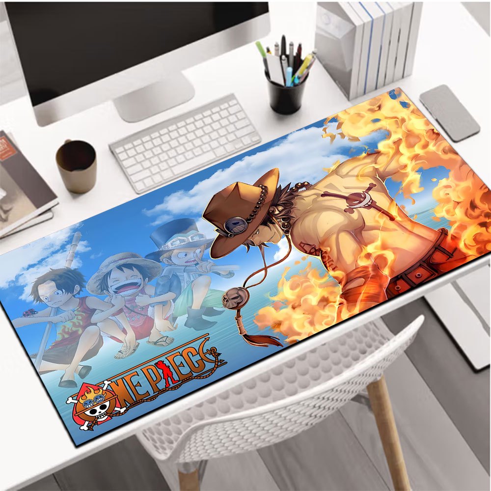 60cmx30CM Extended PC Gaming Mouse pad Monkey D Luffy Large Desk Mat ...