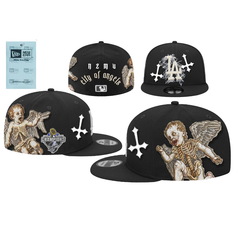 2025 New Era MLB Los Angeles Dodgers Fitted Cap Men Women Hat Hip Hop ...