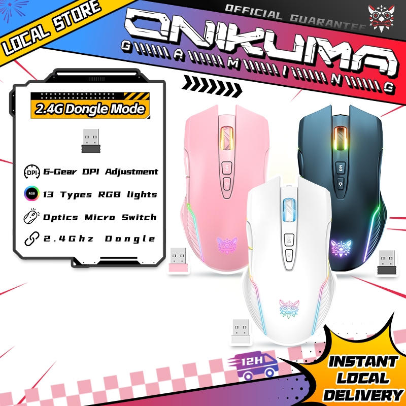 ONIKUMA CW905 Gaming Mouse Wireless Mouse RGB Lights Mechanical ...