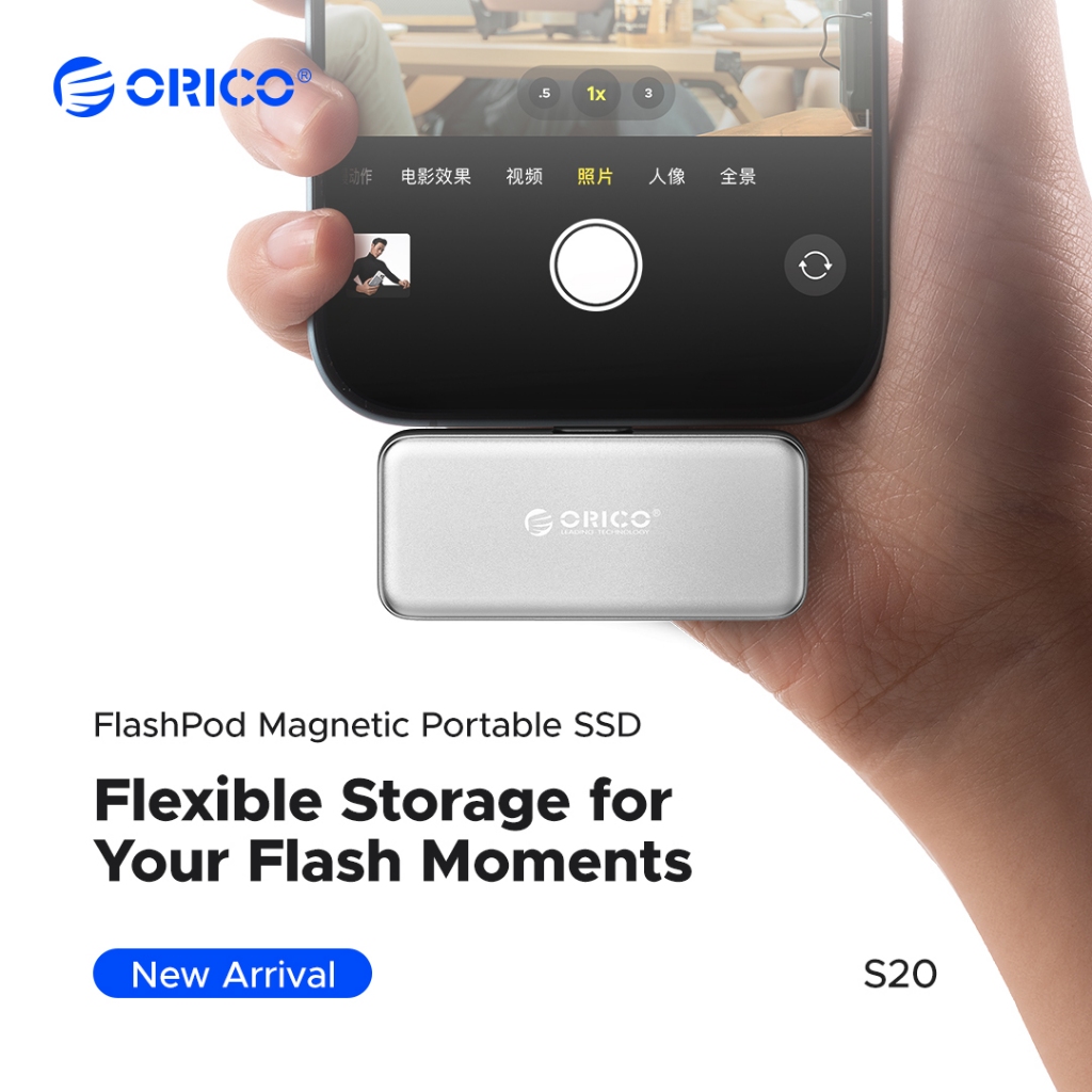 ORICO Mini Portable SSD 512GB 1TB 2TB USB-C External Solid State Drive ...