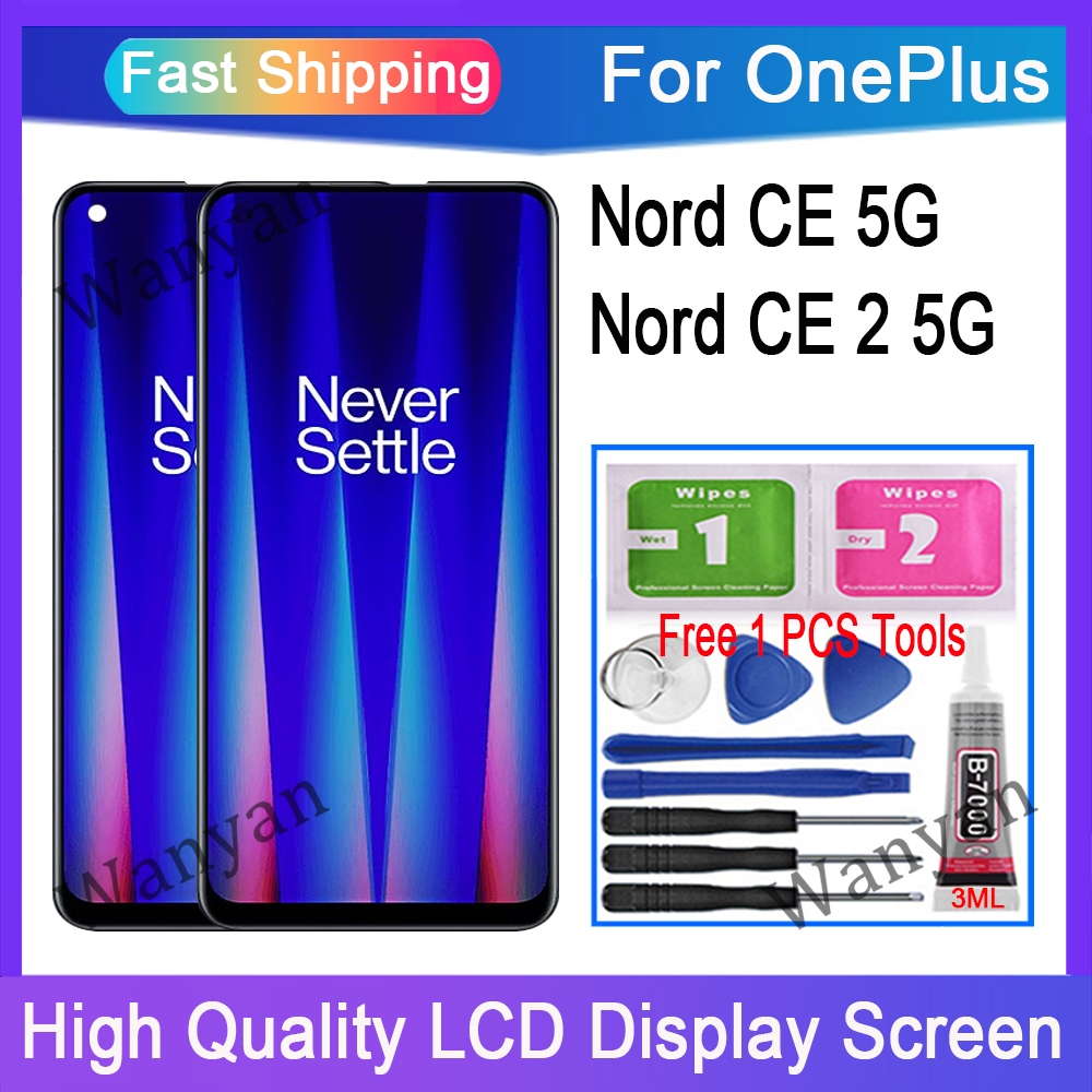 OEM For AMOLED TFT OnePlus Nord CE 5G Nord CE 2 5G LCD Display Touch ...