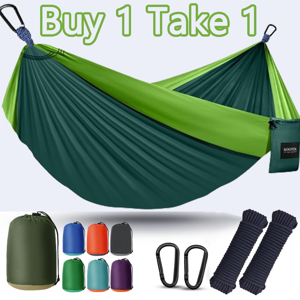 Hiking Outdoor Camping Duyan Hammock 180kg Military Foldable Camping ...