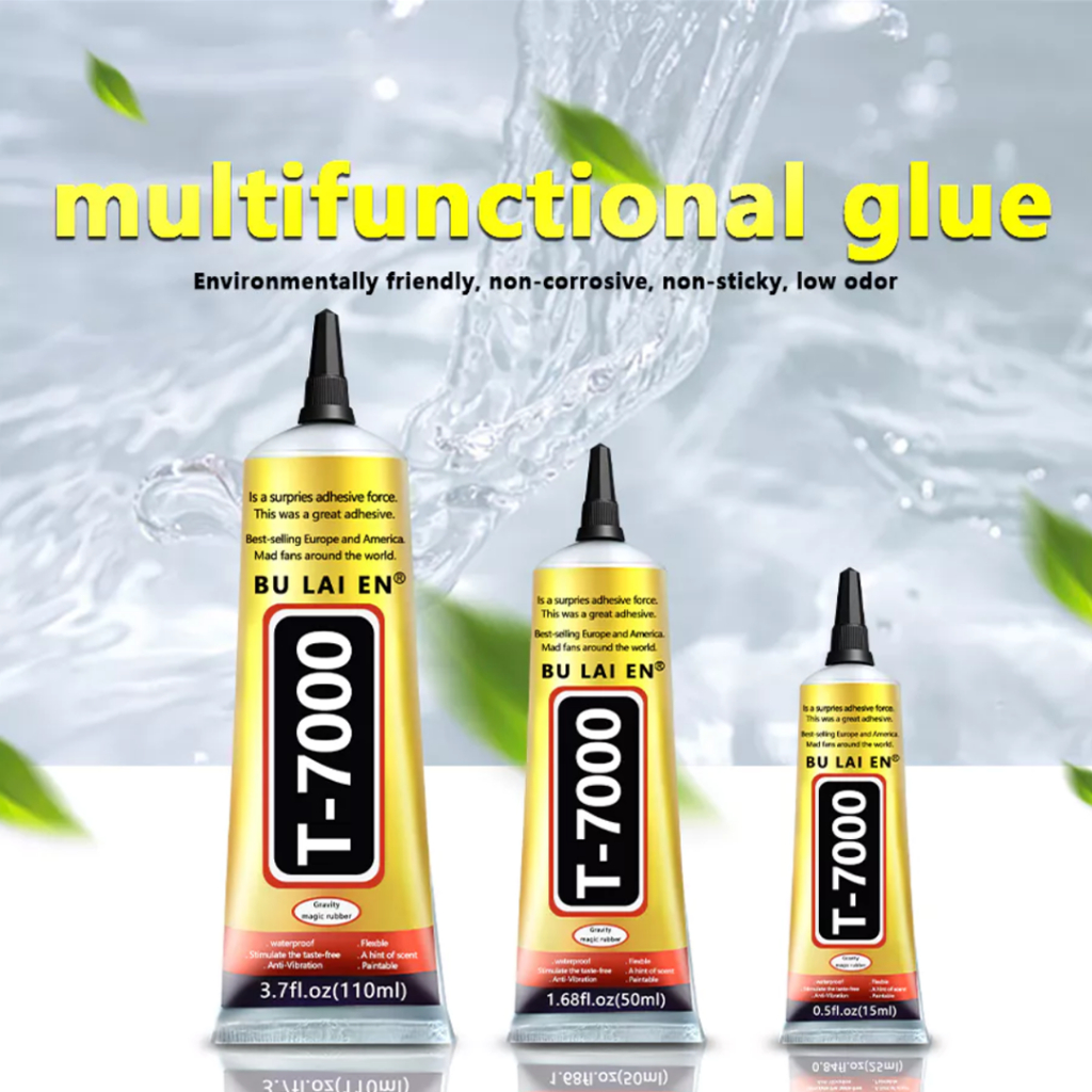 T7000 Glue Adhesive Black Soft 15/50ML Multifunctional Repair Mobile ...