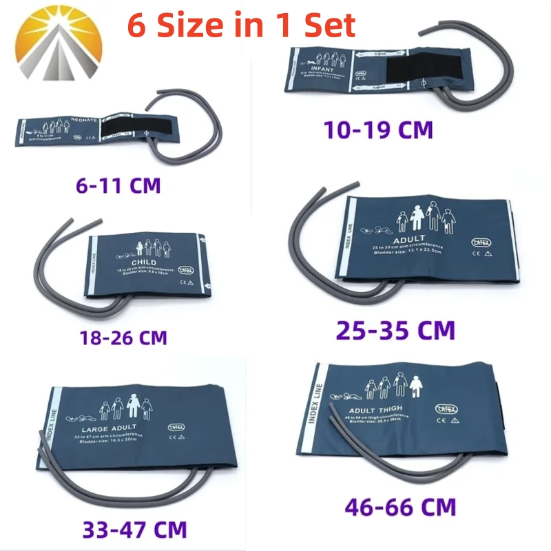 Reusable Six Sizes Available Neonates Child Adult Blood Pressure NIBP ...