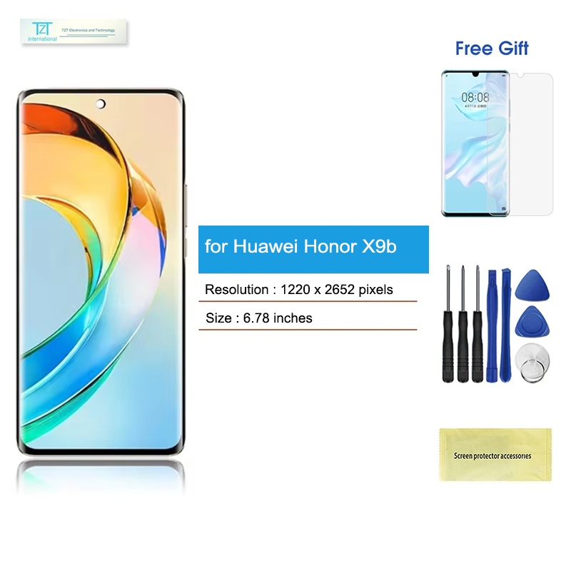 Super Amoled for Huawei Honor X9B LCD Display Oled Replacement 4G/5G ...