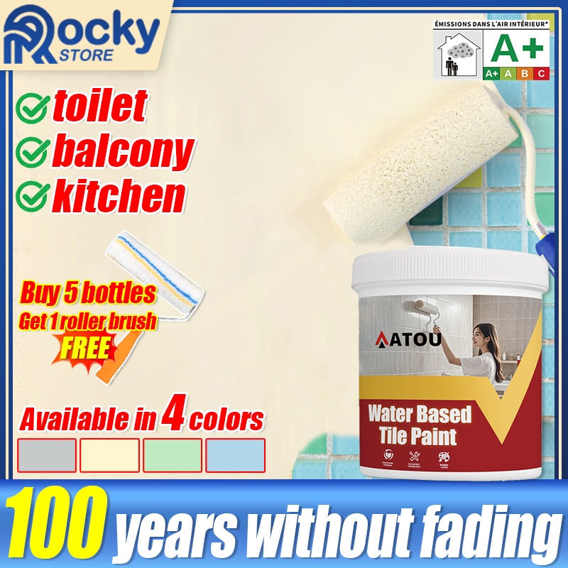 Tile Paint Tile Renovation Paint Bathroom Floor Tiles Waterborne Tile ...