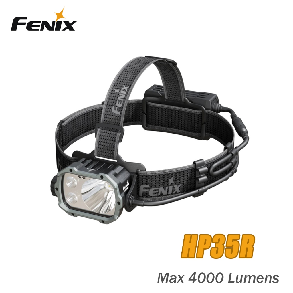 Fenix HP35R Headlamp Headtorch Ultra Powerful Weather Proof (4000 Lumens) | Shopee Philippines
