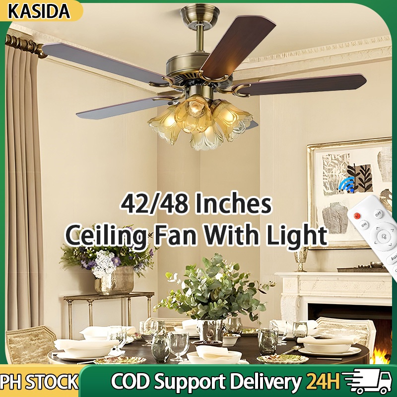 Electric Fan Ceiling Fan with light Ceiling Fan big size light with fan ...
