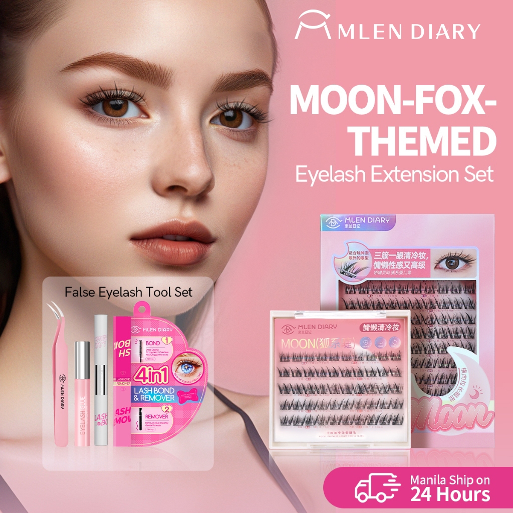 24-hour shipping 】MLEN DIARY Fox Style false eyelash extension set ...