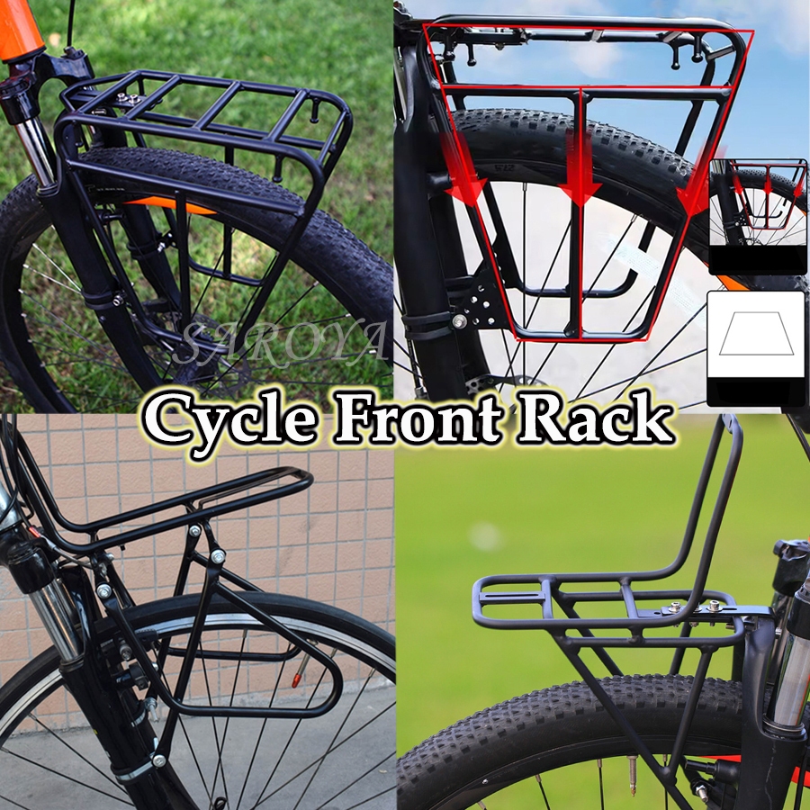 Touring Carrier Mountain Road Cycle Front Pannier Rack 25KG Capacity ...