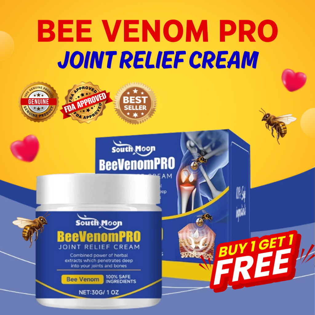 Bee Venom Cream Original For Arthritis Joint Relief Venom Pain Relief ...