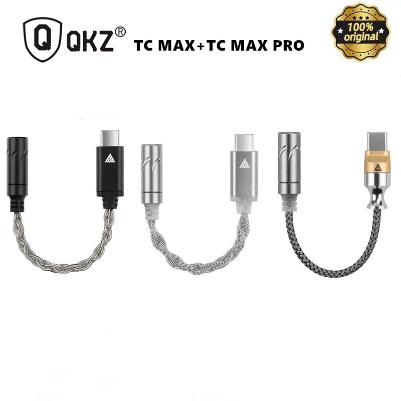 QKZ TC MAX Pro Type C To 3.5mm Audio Adapter CX31993 HiFi DAC Digital ...