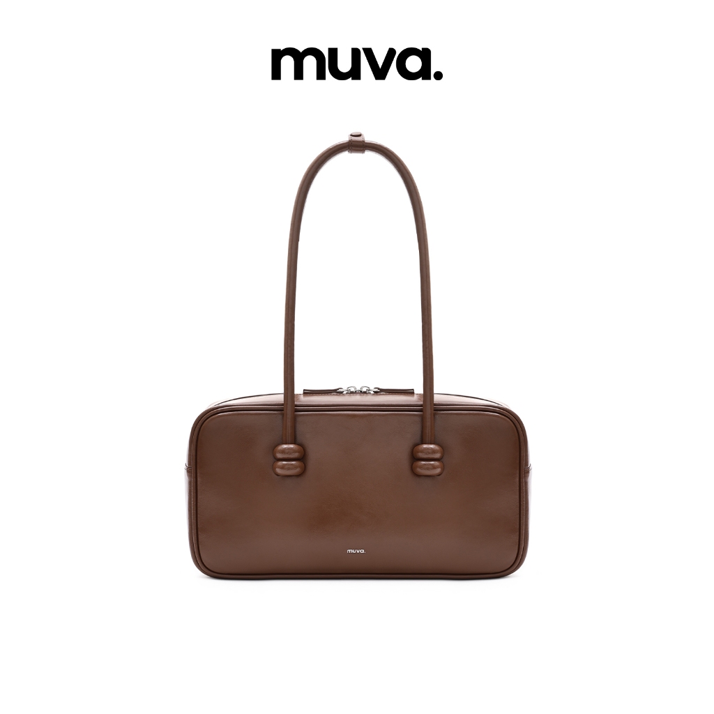 MUVA original Boston beaded bag one-shoulder retro style | Shopee ...