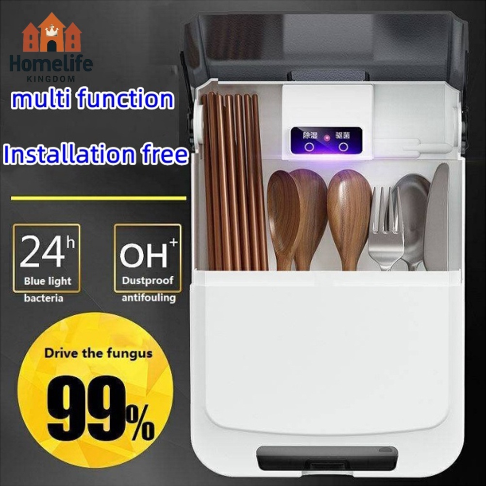 Jufeng UV Disinfection Cabinet Kitchen Wall-mounted Chopstick Drain ...