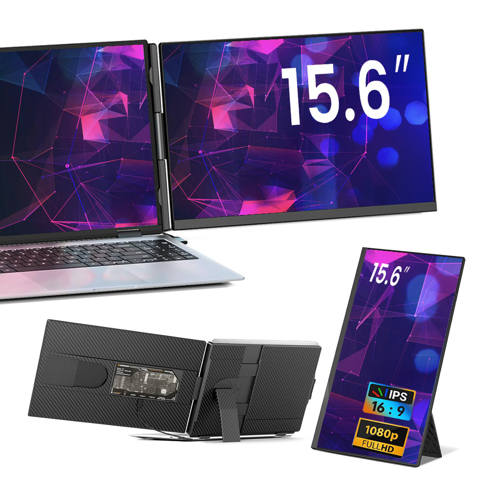 Laptop Screen Extender,15.6" FHD 1080P Portable Monitor for Laptop ...