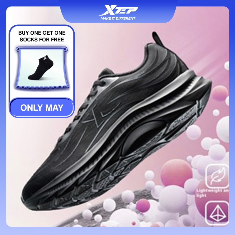 [XTEP] Qingyue | 5K Easy Run Running Shoes Shock Absorption Sneakers Jump Rope Shoes For Women's ...