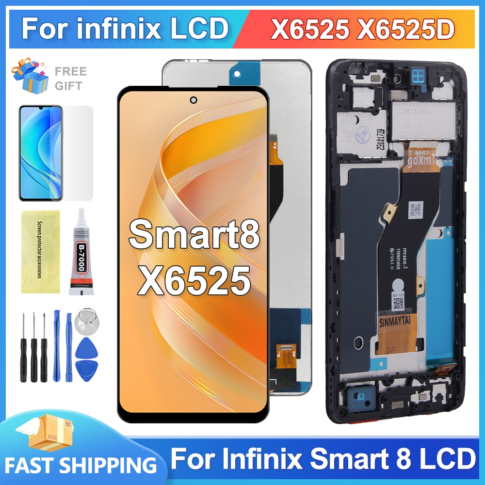 IPS LCD For Infinix Smart 8 / Smart 8 HD / Smart 8 Pro LCD Display ...